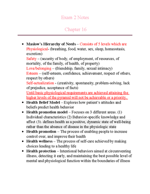 Exam 3 (unit 6-8) - Fundamentals exam 3 notes - Exam 3 (Unit 6-8) Unit ...
