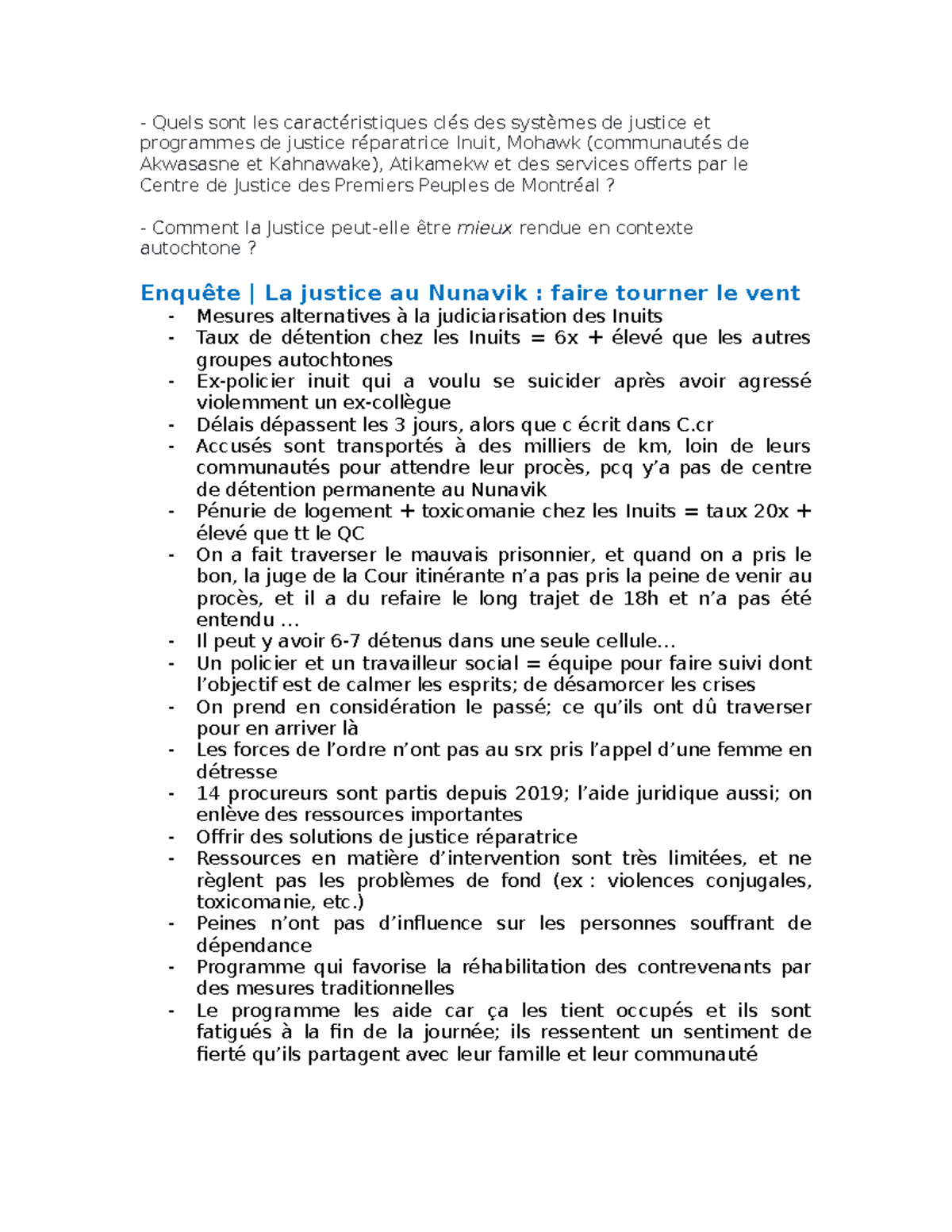 4 - notes - Quels sont les caractéristiques clés des systèmes de ...