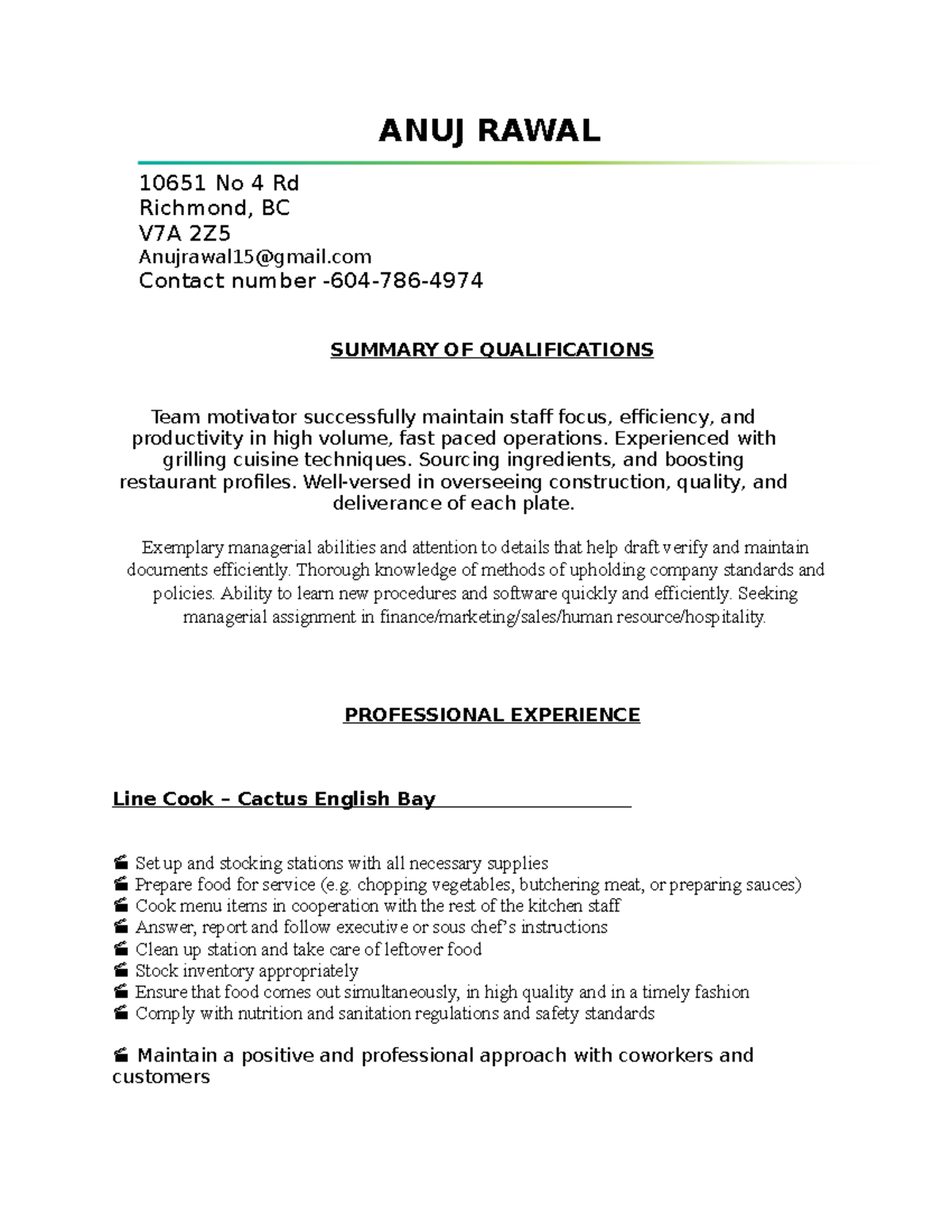 ANUJ Rawal.docx Update (1) - ARCH271 D100 - SFU - Studocu