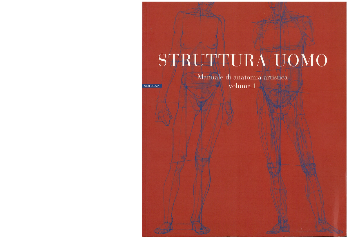 Struttura Uomo - Manuale di anatomia artistica vol1 - Miei appunti ...