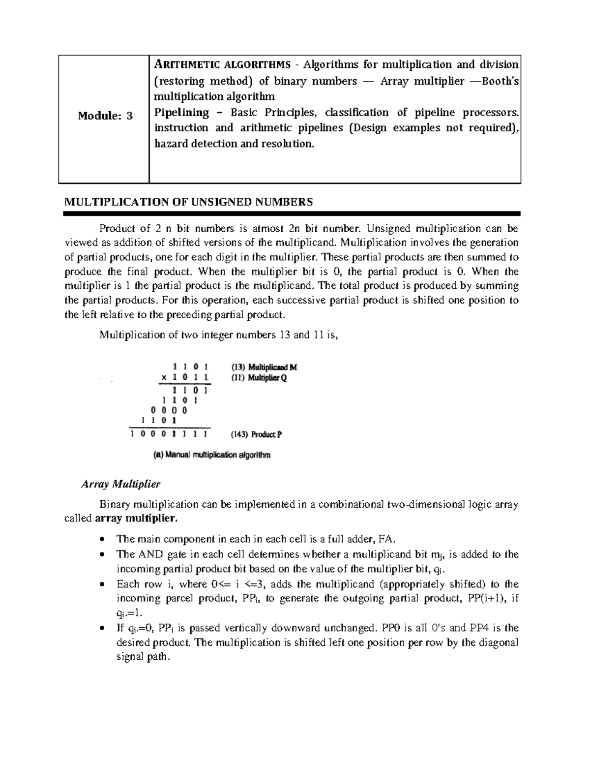 COA-Mod-3 - KTU 2019 SCHEME COA - Computer Organization and Architecture - KTU - Studocu
