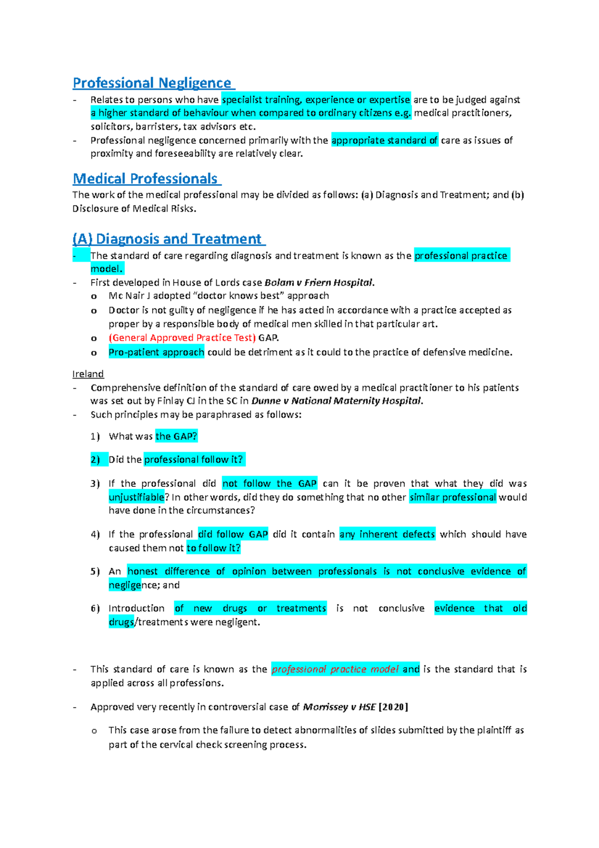 Professional Negligence - Professional Negligence Relates to persons ...