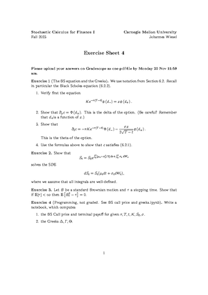 Hw1 Prob - Probabillity Homework 1 - Probability and Stochastic Processes (ECE 6303) September19 ...