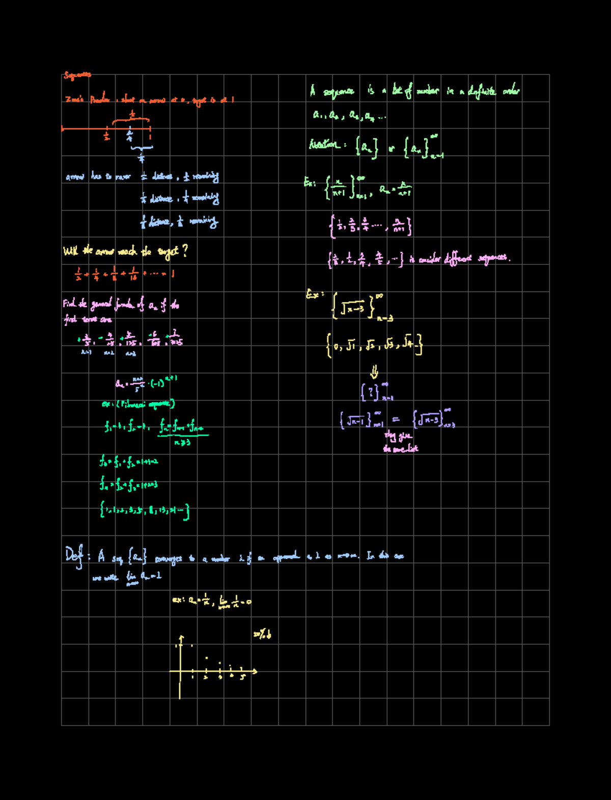 Lecture 10 sequences - Sequences Asequence is a btf number in adefiniteorder zone's Paradox ...