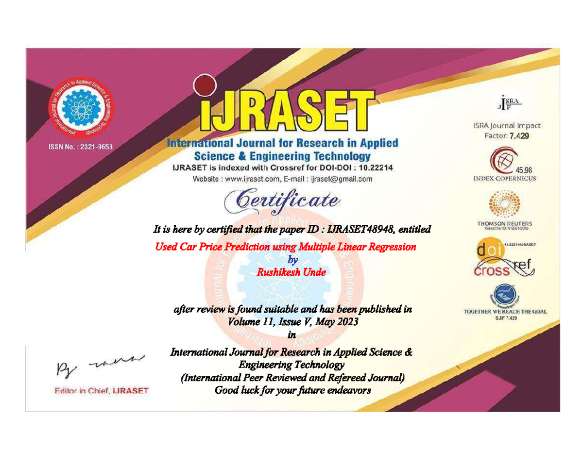 Carr - very good - B.Tech - Studocu