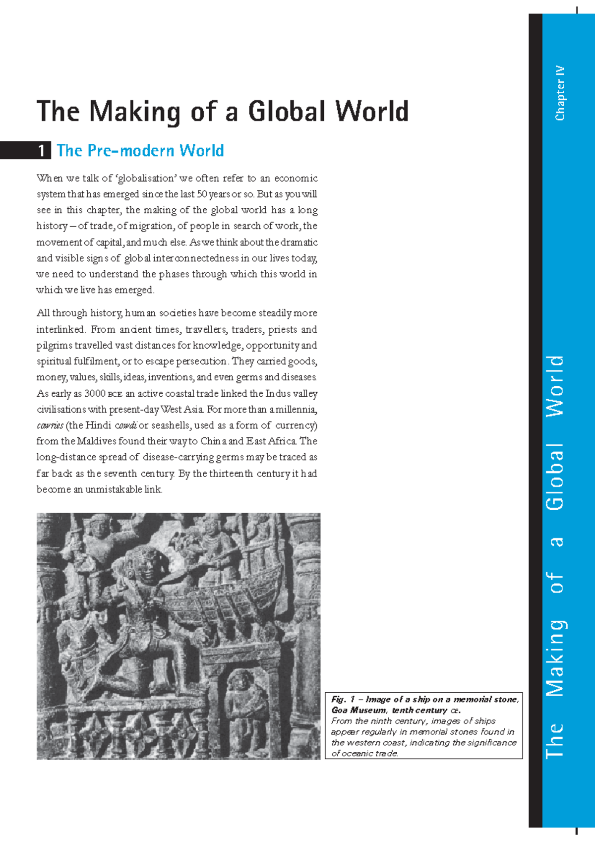 History 4 - Lecture notes - The Making of a Global World 1 The Pre ...