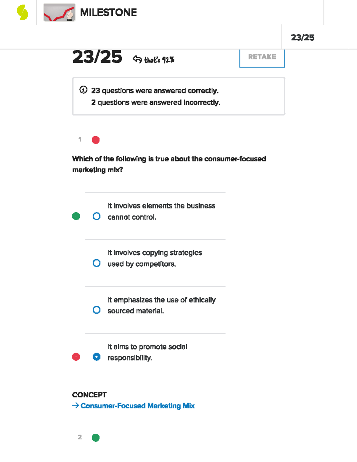 Intro To Business Final Exam - MILESTONE RETAKE i 23 questions were ...