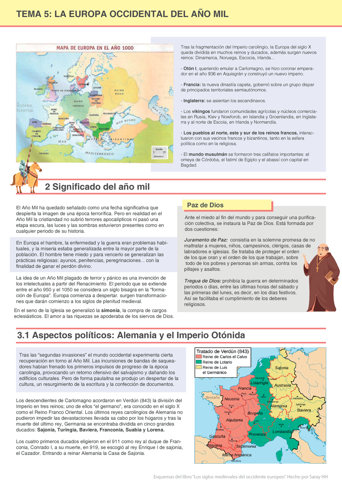 Tema 05 La Europa Occidental del año mil - TEMA 5: LA EUROPA OCCIDENTAL ...