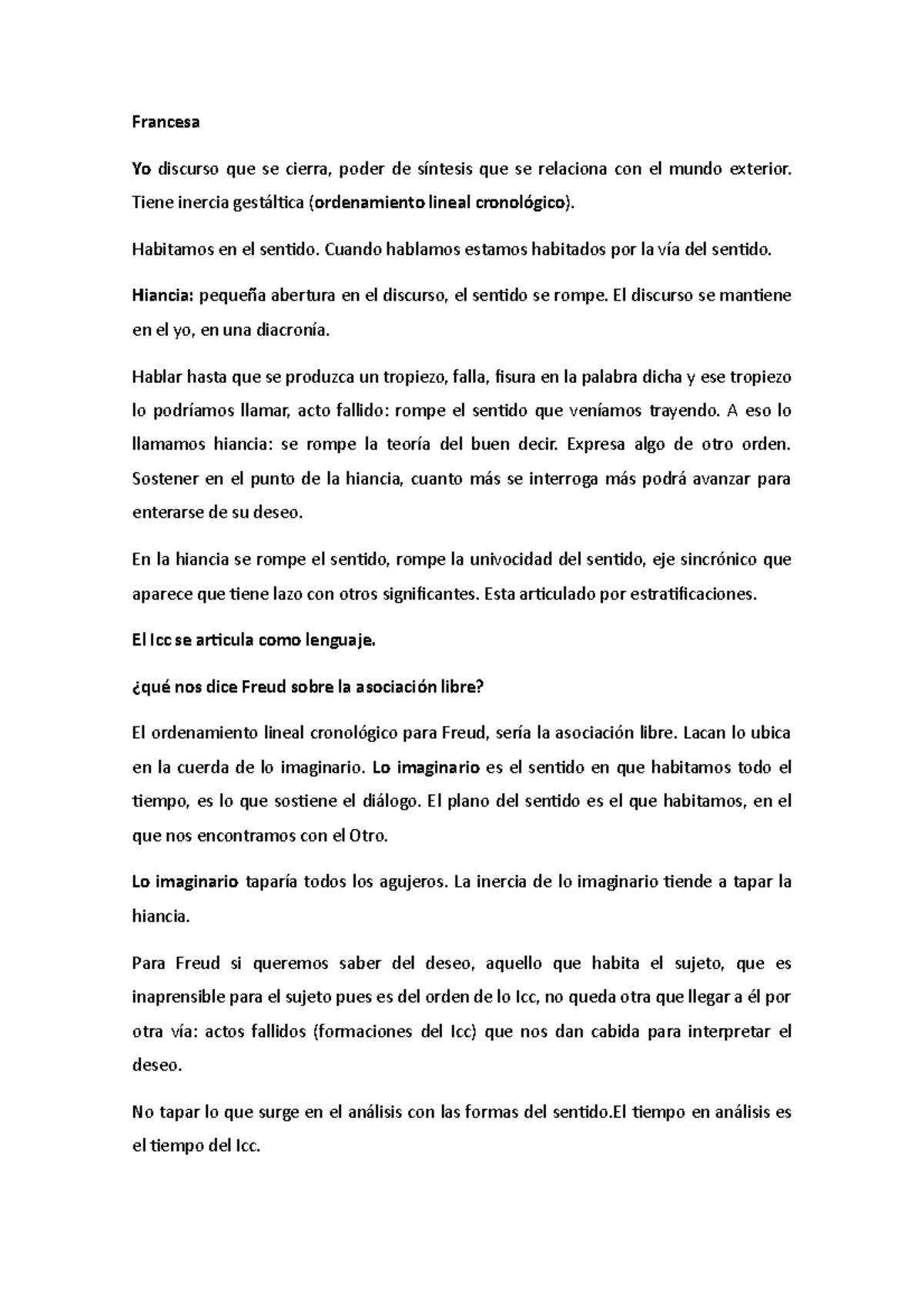 Francesa - mn mnm bvcv xfbcjv - Francesa Yo discurso que se cierra ...