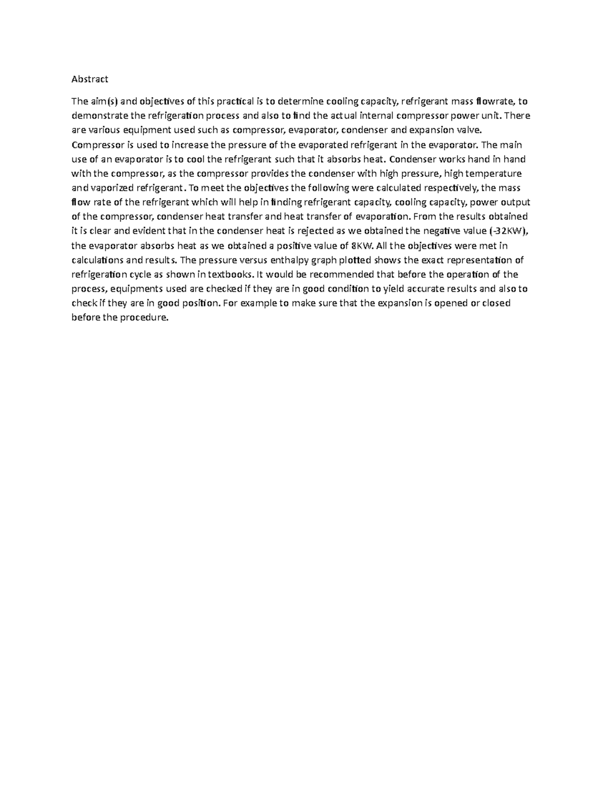 Abstract - Abstract The aim(s) and objectives of this practical is to ...