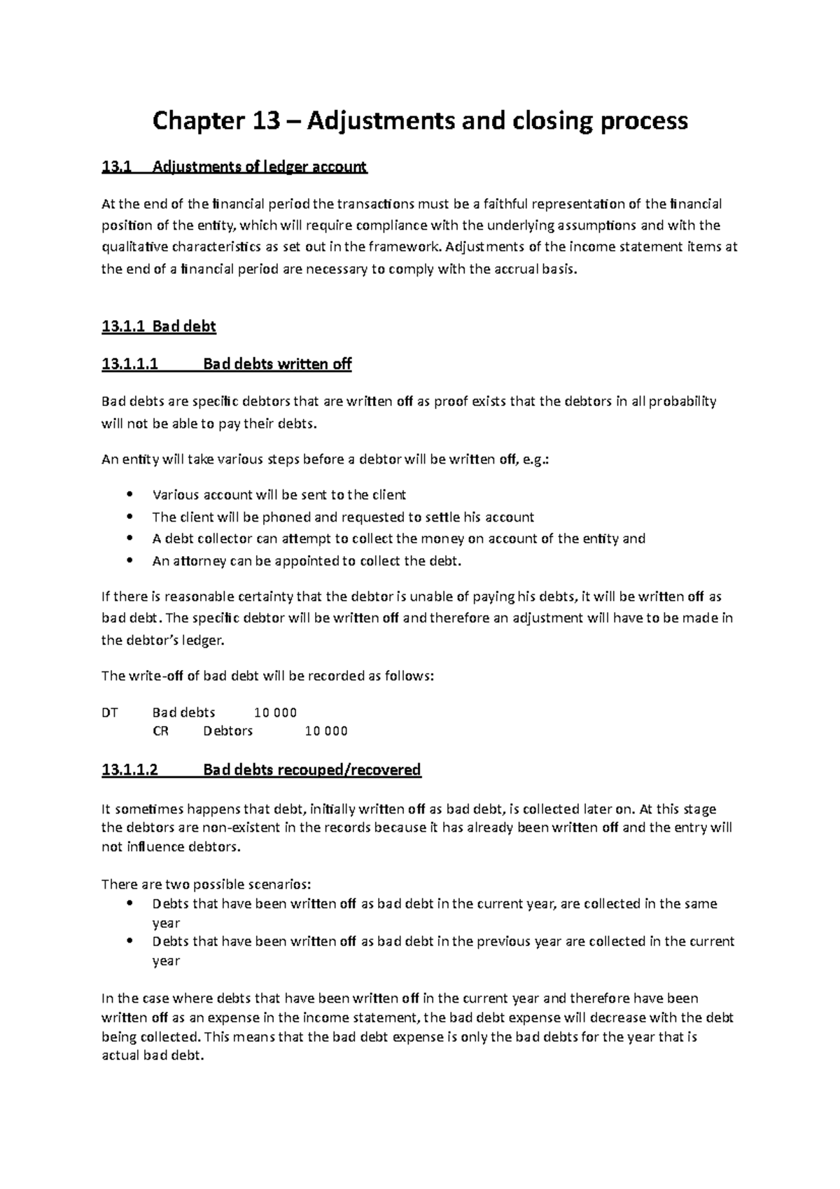 Chapter 13 - Summaries 2021-06-08 06 05 49 - Chapter 13 – Adjustments ...