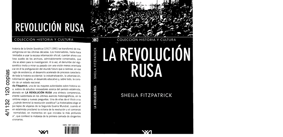 Fitzpatrick - La revolucion rusa Cap 5 restore - Historia Social ...