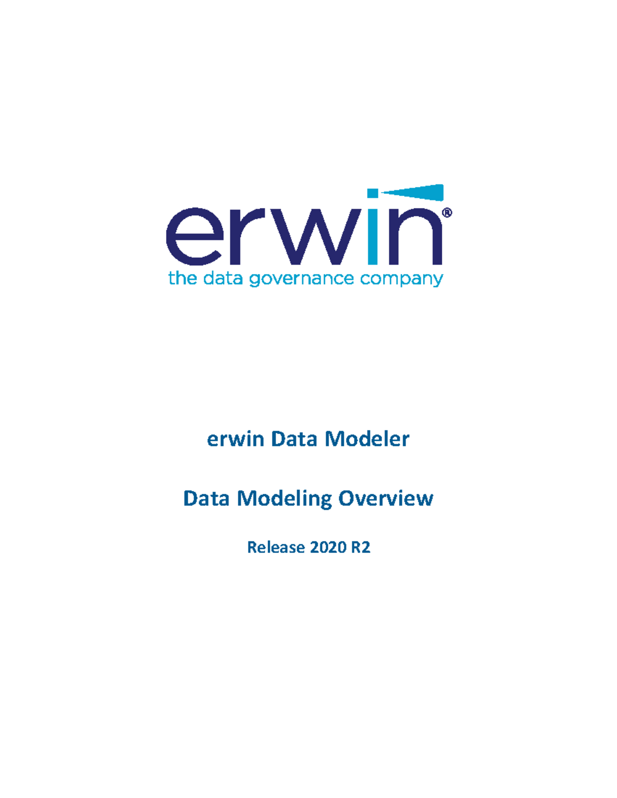 Data Modeling Overview - erwin Data Modeler Data Modeling Overview ...