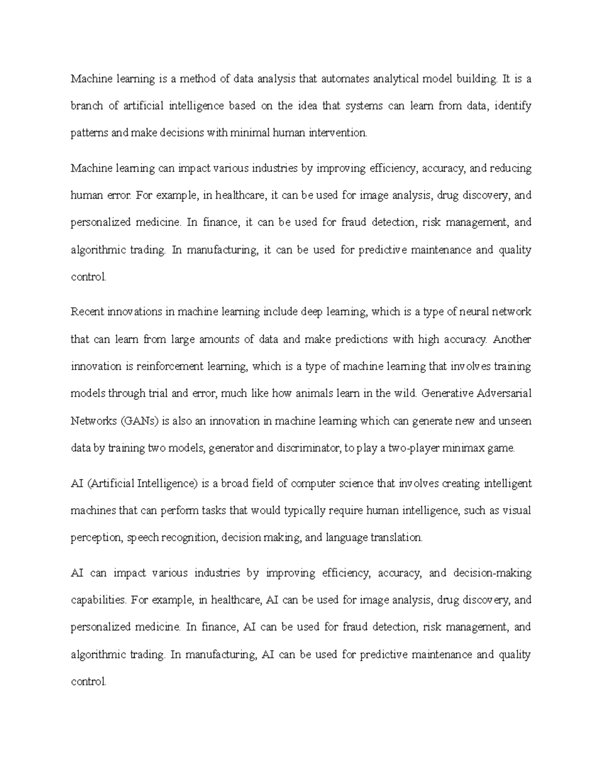 Machine Learning, Tableau and Power BI - Machine learning is a method ...