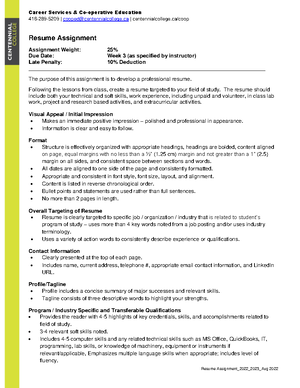 1. Reflective Journal Assignment with Rubric - Course Code: BUSN Course ...