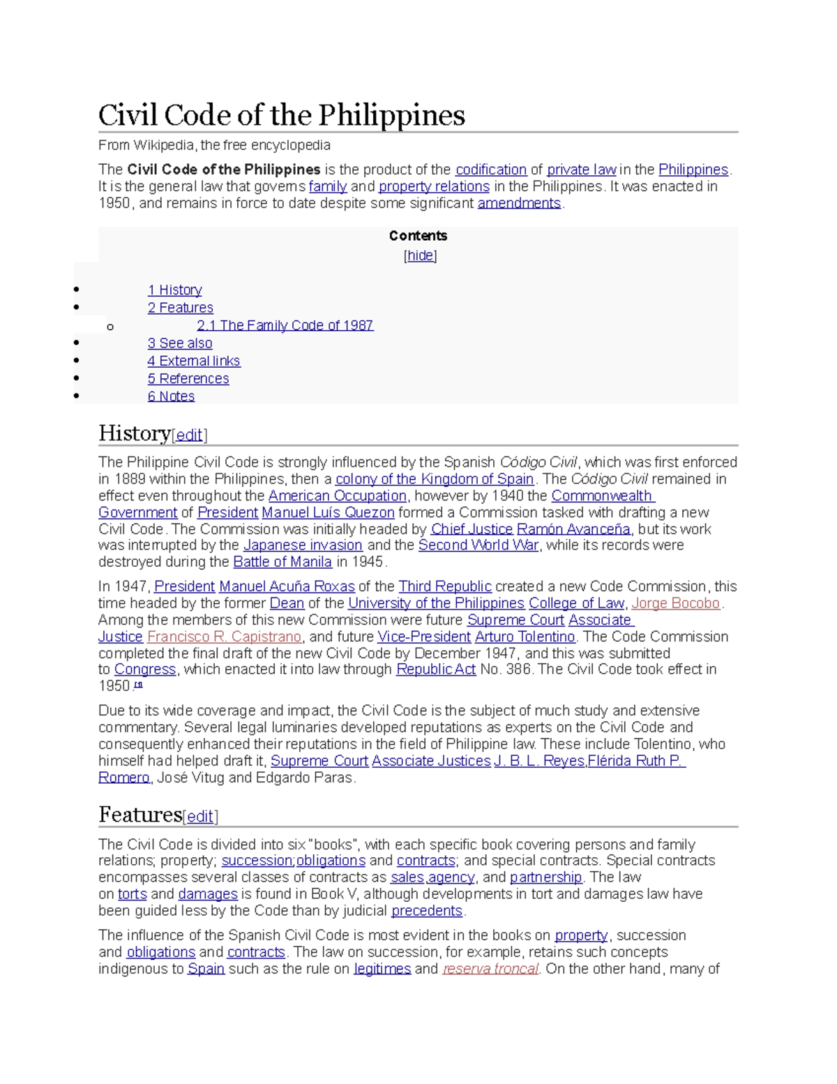 Civil code of the philippines - It is the general law that governs ...