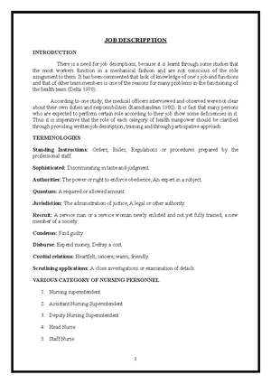 4. handing & taking over - HANDLING AND TAKING THE REPORT Definition ...