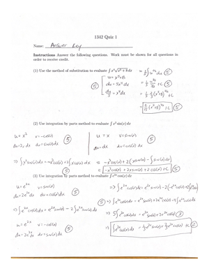 1342 FALL 2021 Final EXAM Solutions - NORTHEASTERN UNIVERSITY Department of Mathematics MATH ...