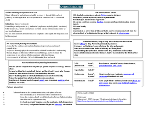 Drug Card Prokinetic - Drug Card medsurg - Drug Card Template ...