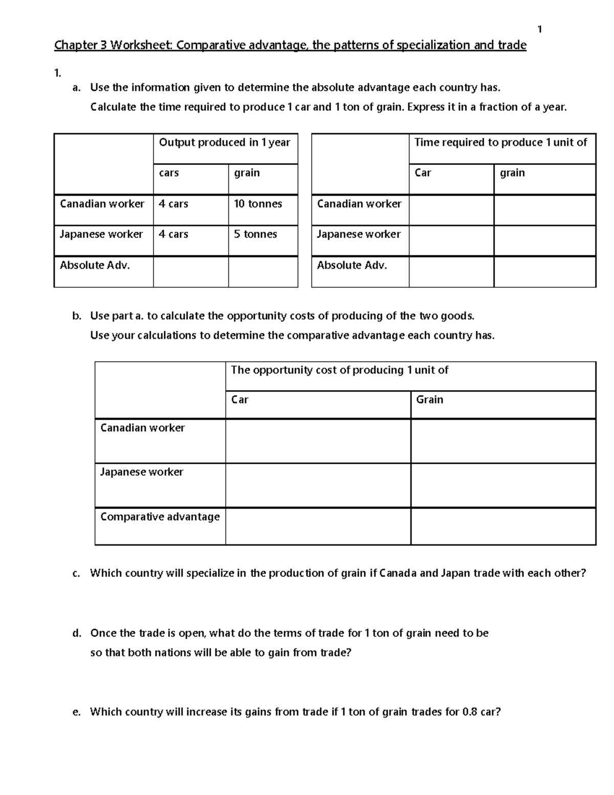 1c chapter 3 Worksheet two questions edd - 1 Chapter 3 Worksheet ...