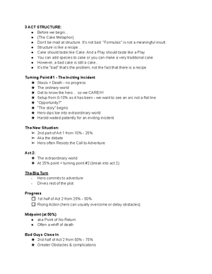 Recorded Play Assignment #2 - Allison Ohnegian Recorded Play Assignment ...