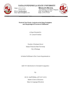 [IOP] Reflection Paper - [IOP] Reflection Paper Capistrano, Bernadette ...