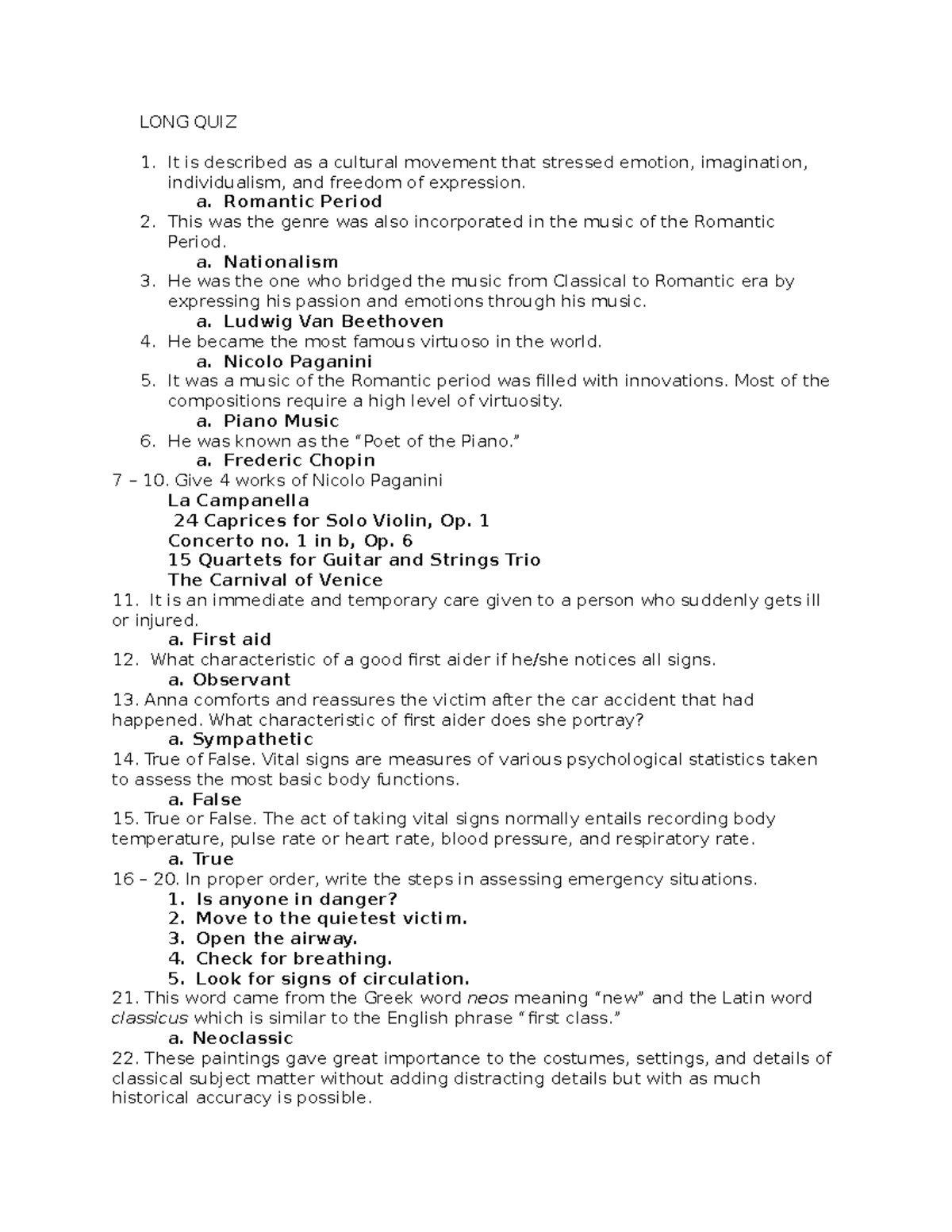 LONG-QUIZ - nznsksnsndheb - LONG QUIZ It is described as a cultural ...