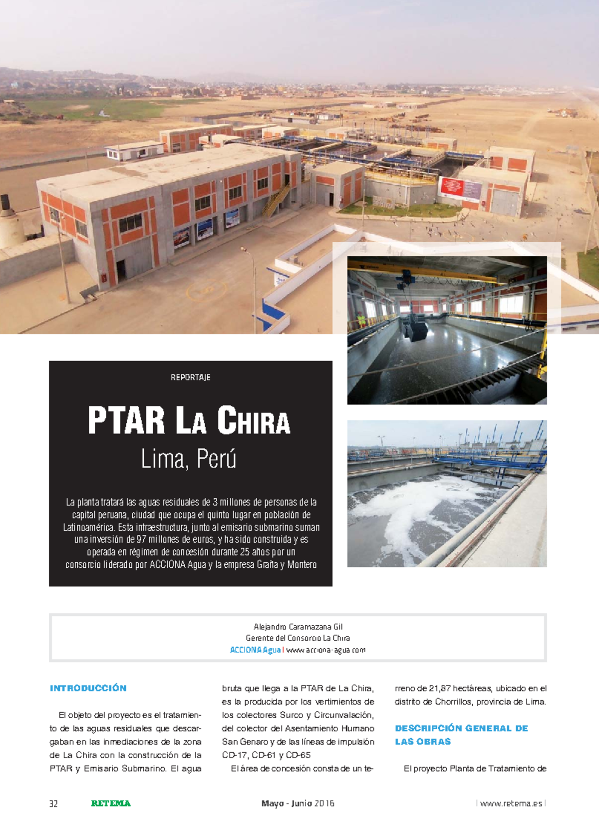 Ptar - Ptar - INTRODUCCIÓN El objeto del proyecto es el tratamien- to ...