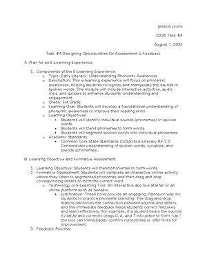 D291 Task 1 Part 2 Needs Analysis - Task 2: Needs Analysis A. Analyze information about the ...