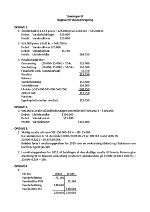 Opgave til del 2 - Obligatorisk hjemmeopgave - OPGAVE 1 (50%) Opgave 1 ...