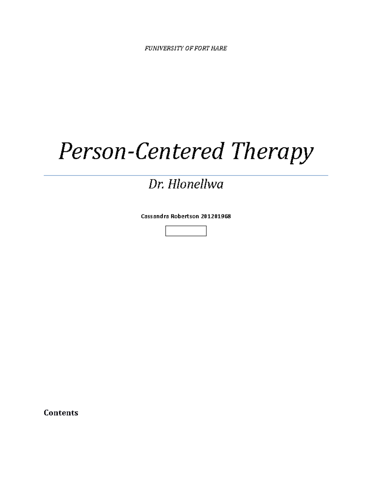 Pct essay - This assignment discuss' the main ideas held by the person ...