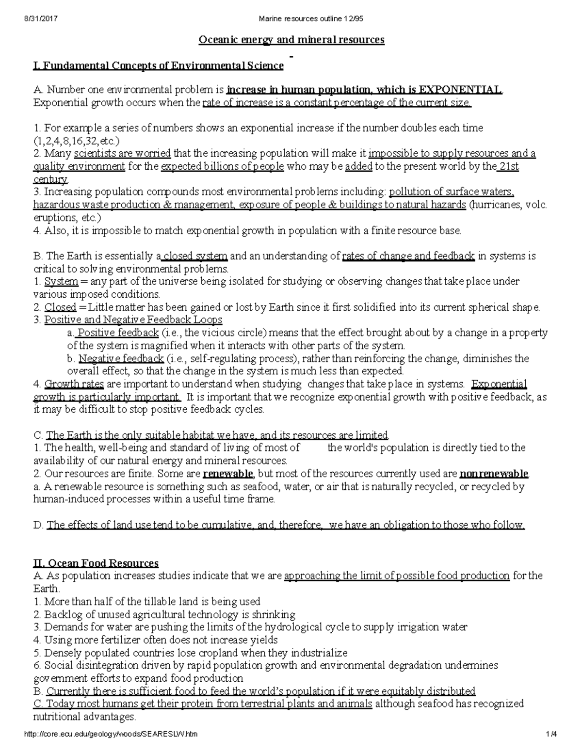 Oceanic energy and mineral resources - Fundamental Concepts of ...