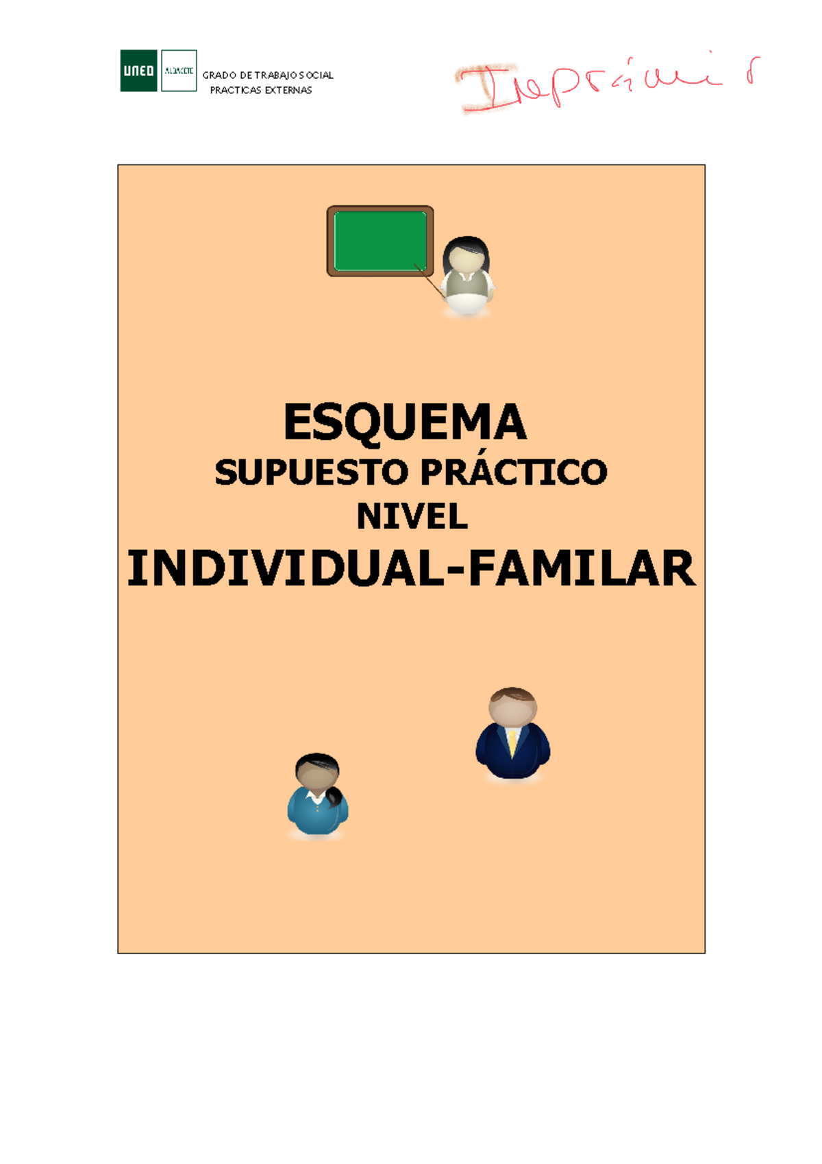 Esquema caso practico - PRACTICAS EXTERNAS ESQUEMA SUPUESTO PRÁCTICO ...