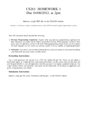 HW5 CS 261 Data Structures 2012 - CS261: HOMEWORK 5 Due 05/14/2012, at 2pm Submit one file via ...