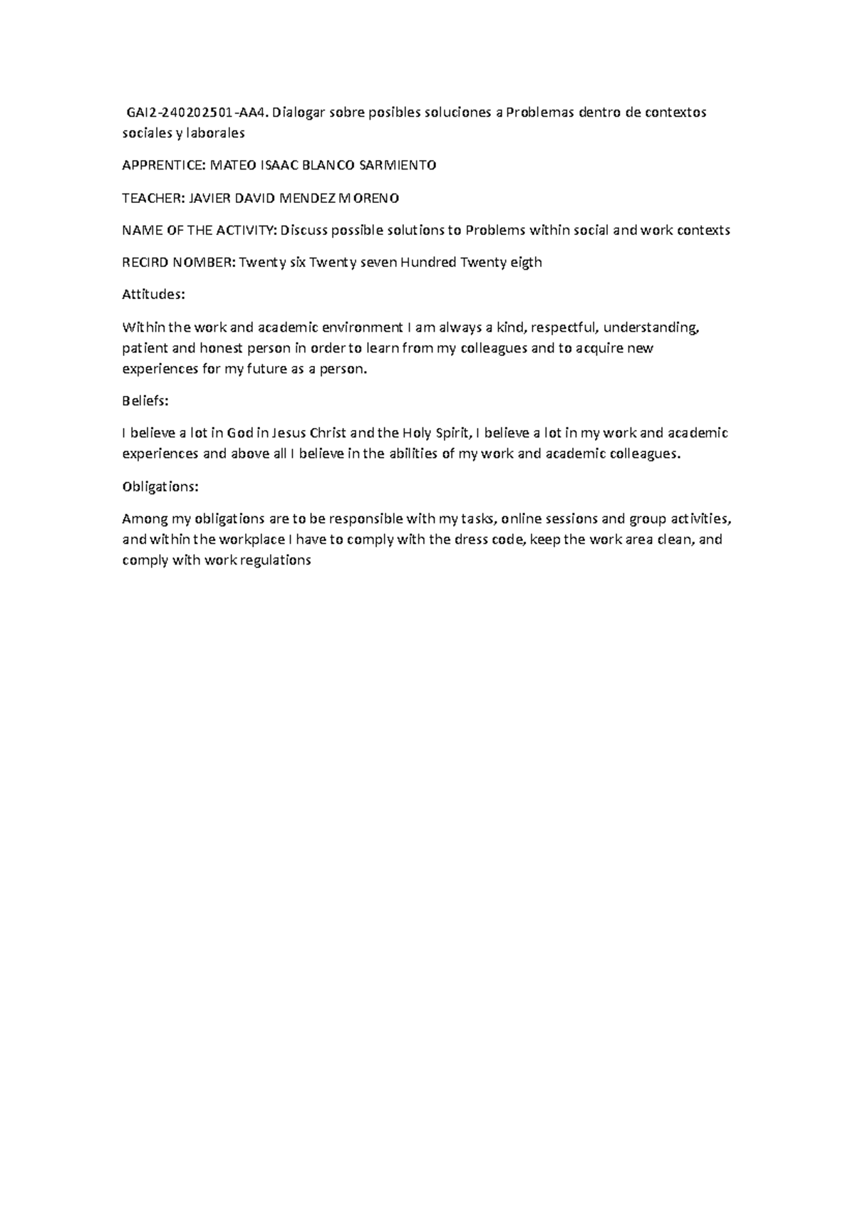 GAI2-240202501-AA4. Dialogar sobre posibles soluciones a Problemas ...