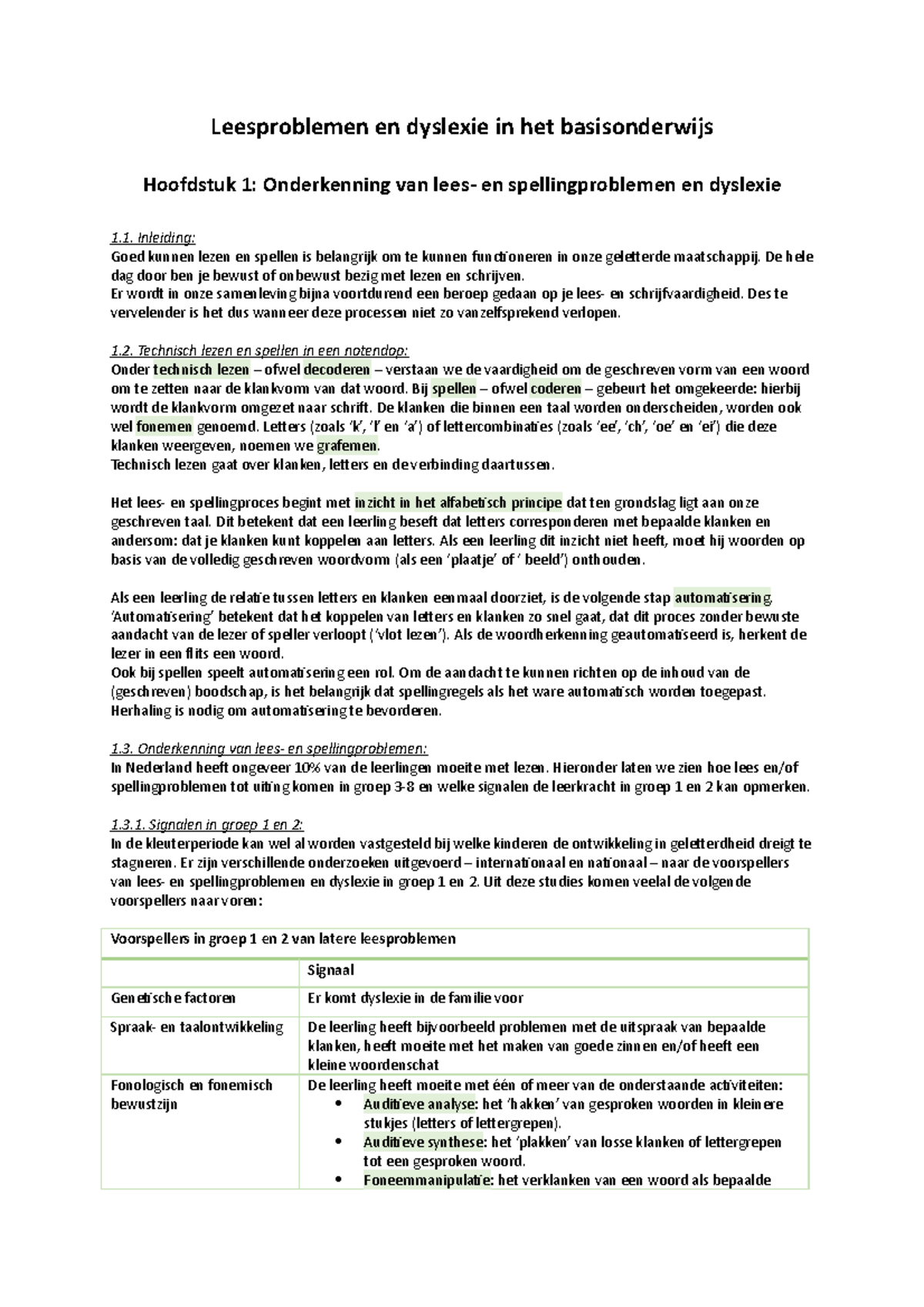 Leesproblemen en dyslexie in het basisonderwijs - De hele dag door ben ...