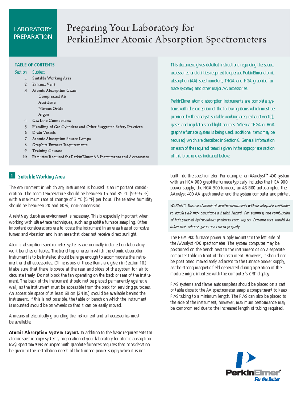 Preparing Your Laboratory - LABORATORY PREPARATION Preparing Your ...