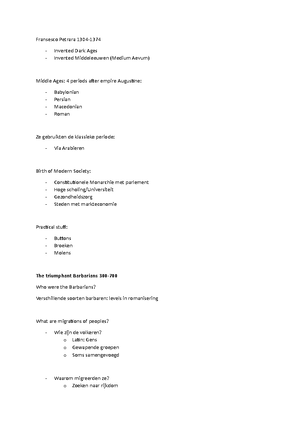 A short history of the middle ages chapter 1-6 - A Short History of the ...