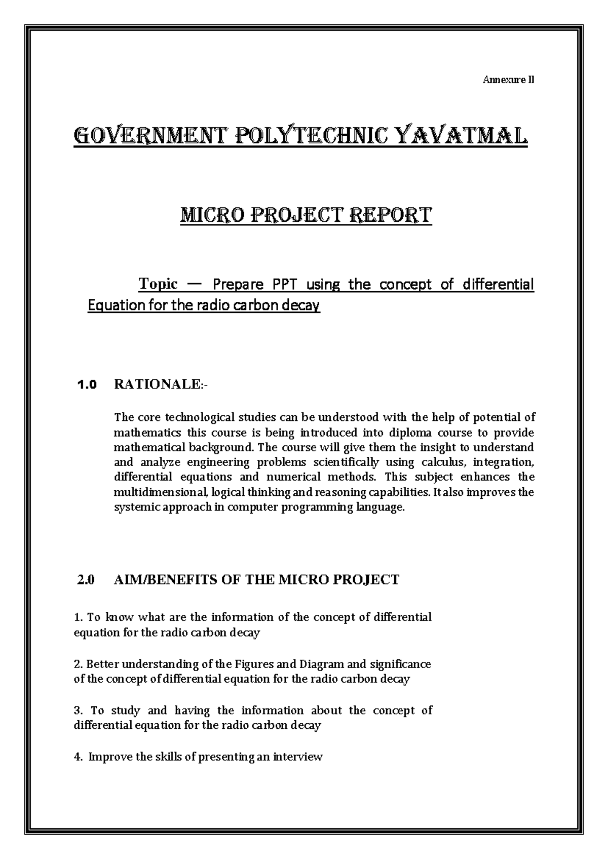 2ND SEM Maths Mp final - Annexure II GOVERNMENT POLYTECHNIC YAVATMAL ...