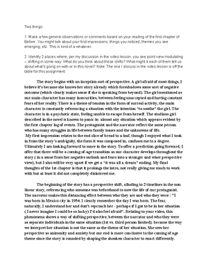 ENL test - class final - After a quick session of slapping and kicking ...