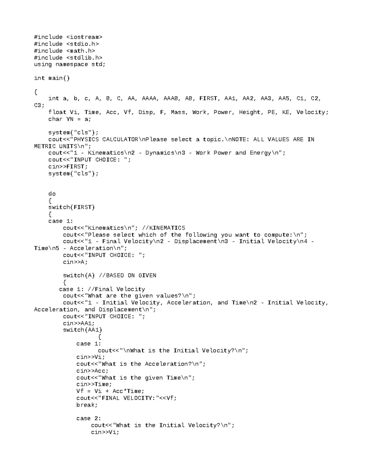 Computing Engineering - Introduction to Computing - Studocu