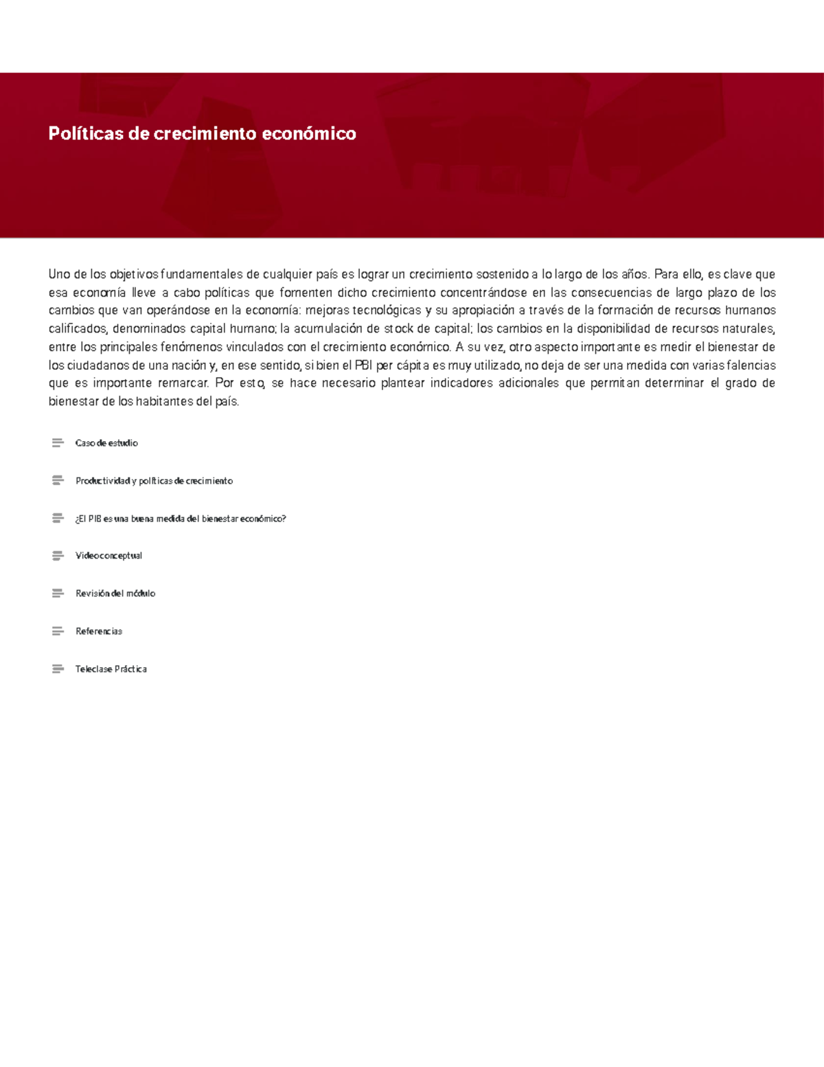 4 politicas de crecimiento economico c JJKn Sx 6 - Uno de los objetivos ...