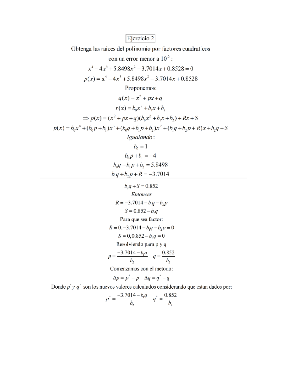 Métodos numéricos - Métodos Numéricos I - Warning: TT: undefined function: 32 - Studocu
