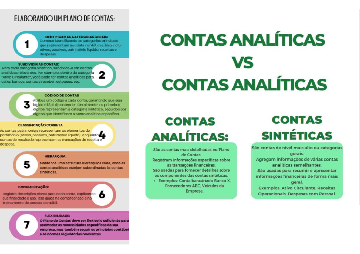 Plano DE Contas - Contabilidade básica - Fundamentos e Práticas da ...