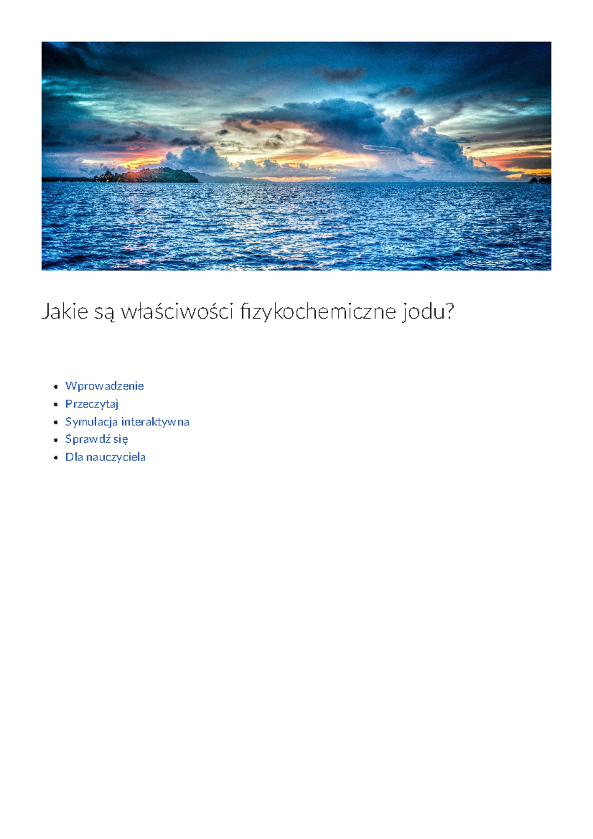 Jakie sa wlasciwosci fizykochemiczne jodu - Jakie są właściwości ...