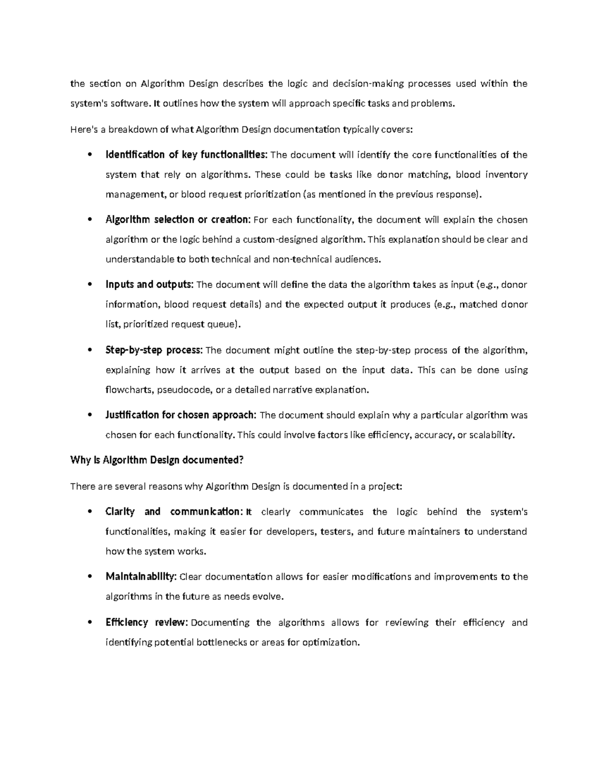 Algorithm Design It Outlines How The System Will Approach Specific Tasks And Problems Heres 