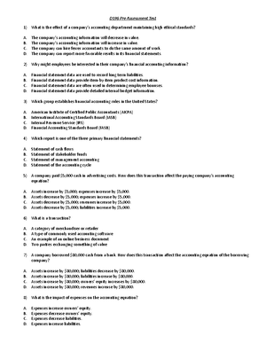 D196 PA Excel Portion #1 - d196 - Studocu