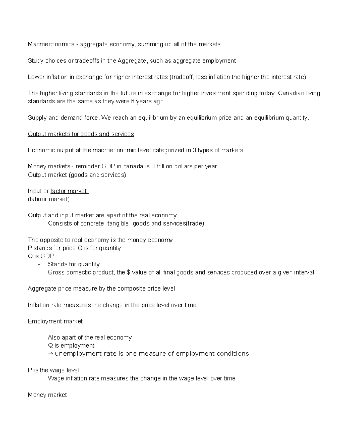 Eco1102 Lecture 2 Notes On Chapter 5 For Introduction To