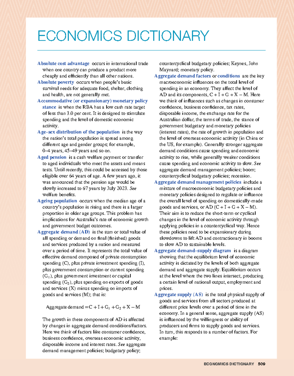 Economics Dictionary - wfkjbtruobrtwoubtwbtb - ECONOMICS DICTIONARY ...