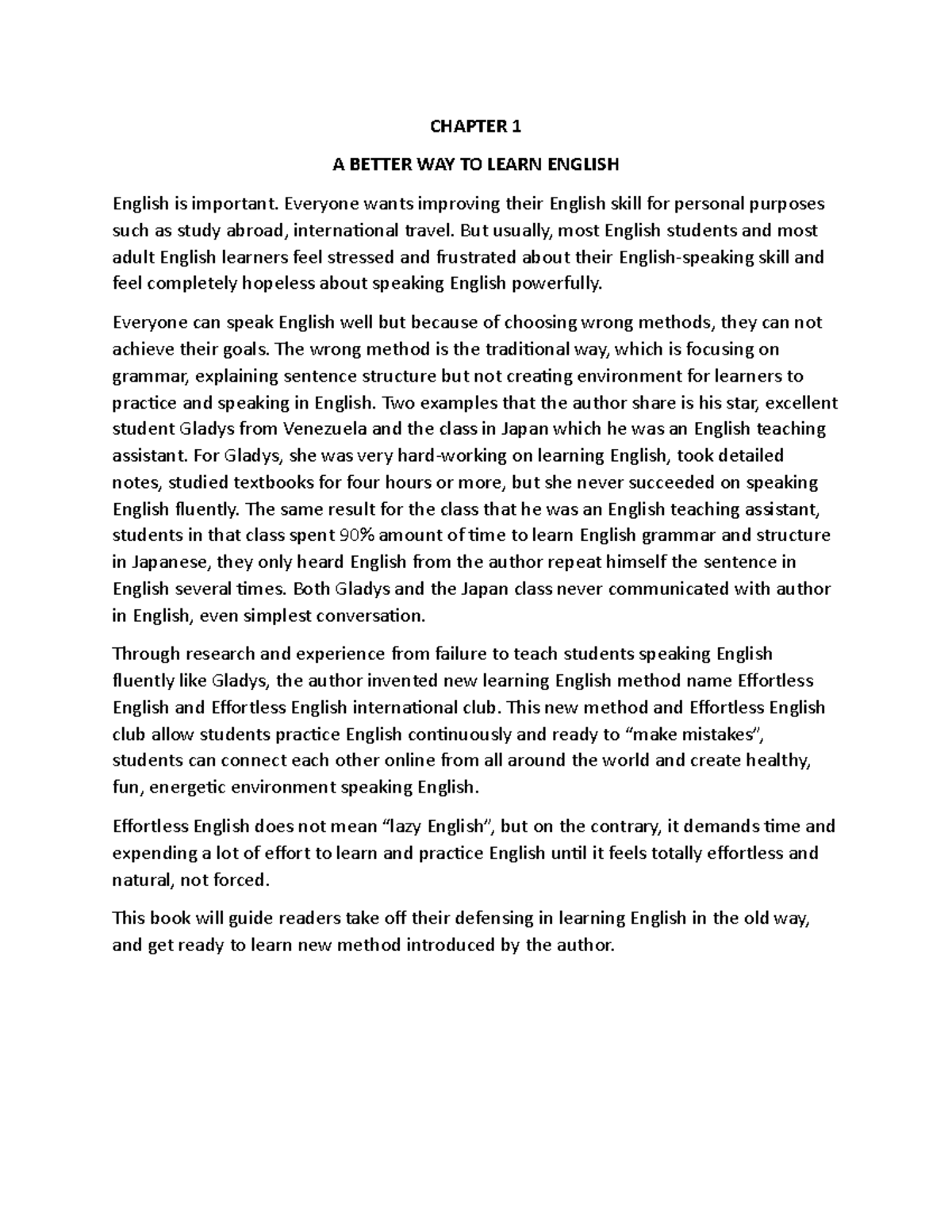 Chapter 1 - Tai lieu tham khao - CHAPTER 1 A BETTER WAY TO LEARN ...